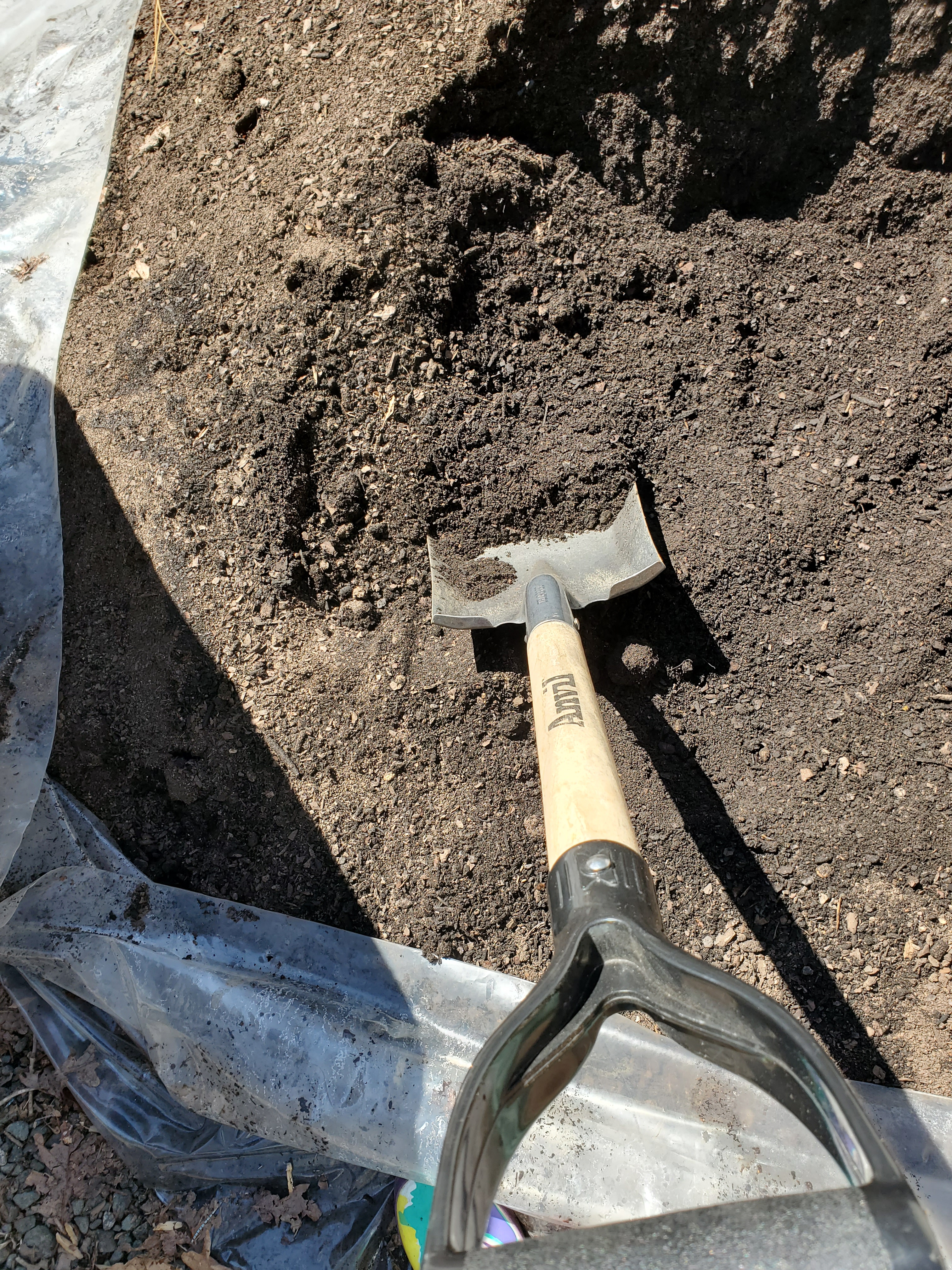 SHOVEL TIME – Two Chickens Homestead